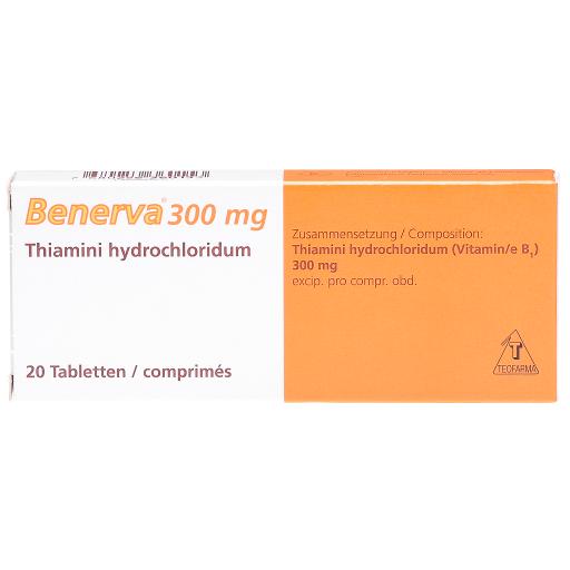 Benerva Prävention/Behandlung von Vitamin B1 Mangel | abilis.ch