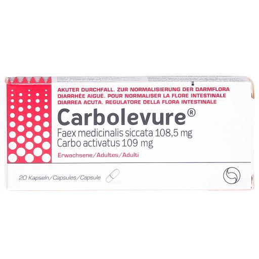 Carbolevure Erwachsene Kapseln 20 Stück | abilis.ch