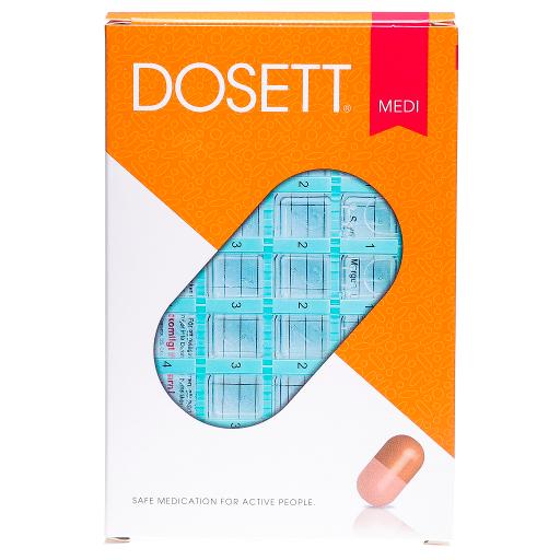Dosett Midi Dosierbox F, Schachtel für Tabletten | abilis.ch