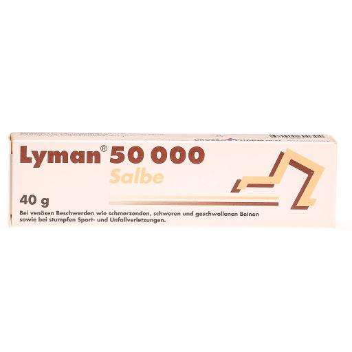 Lyman 50000 Salbe, Venenprobleme | abilis.ch