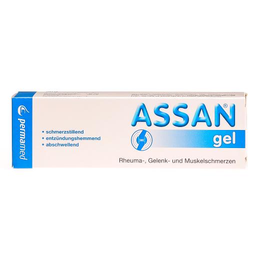 Assan Gel, ein perkutanes Antirheumatikum | abilis.ch