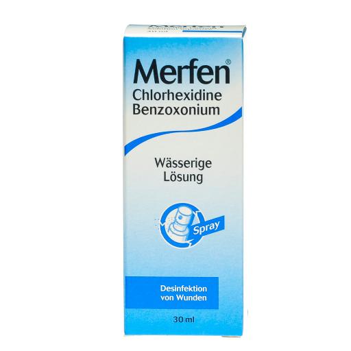Merfen wässerige Lösung farblos Spray 30 ml | abilis.ch