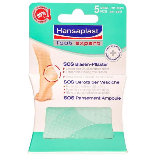 Hansaplast Footcare Blasen Pflaster gross 5 Stück | abilis.ch