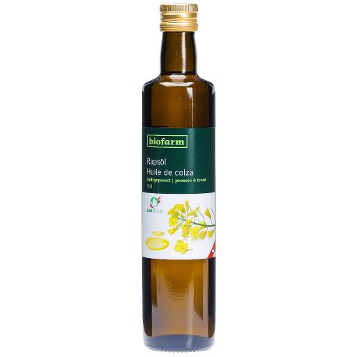 BIOFARM Rapsöl CH Knospe 500 ml | abilis.ch