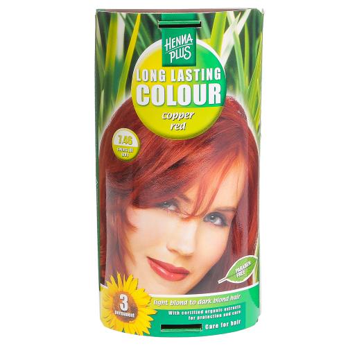 Henna Plus Long Lasting Colour Copper Red 7.46 | abilis.ch