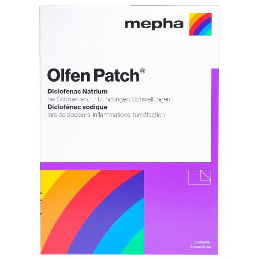 Olfen Patch Pflaster, Schmerzen und Entzündungen | abilis.ch