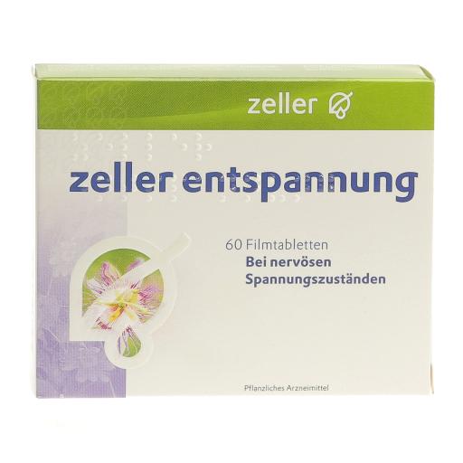 Zeller Entspannung Filmtabletten, natürliches Beruhigungsmittel | abilis.ch