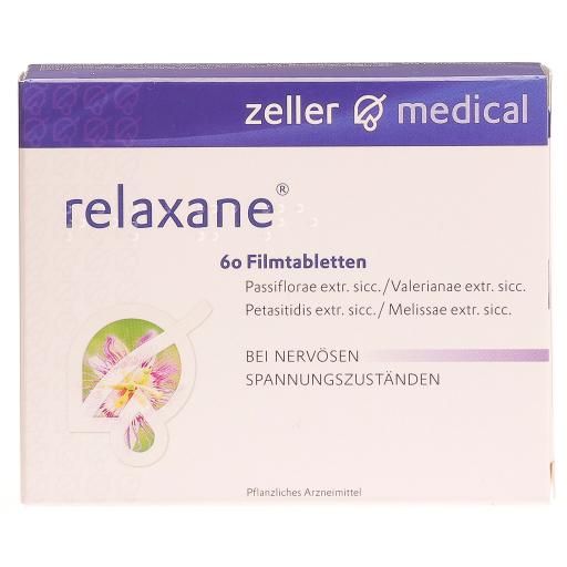 Relaxane Filmtabletten, bei Nervosität und Unruhe | abilis.ch