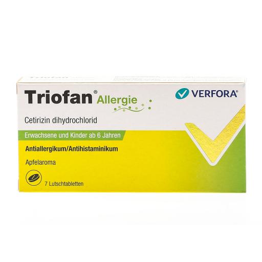 Triofan Allergie, bei Heuschnupfen | abilis.ch