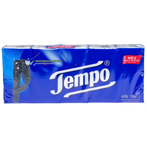 Tempo Taschentücher Classic 15 x 10 Stück: weiche und widerstandsfähige ...