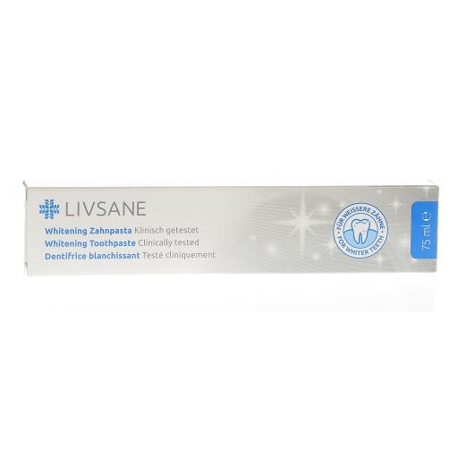 Livsane Whitening Zahnpasta, entfernt Flecken | abilis.ch