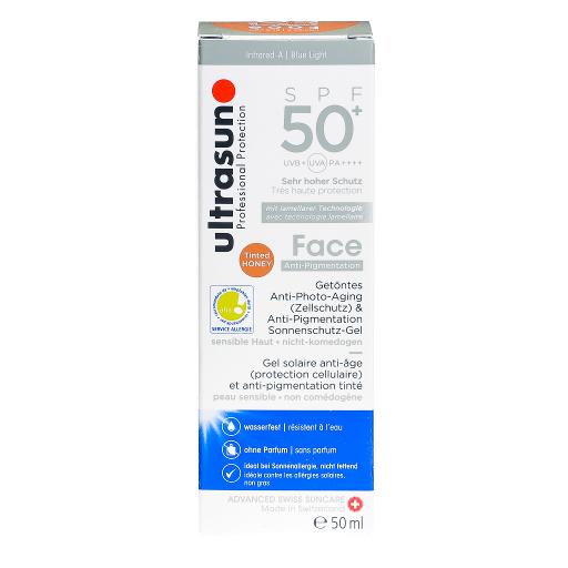 Ultrasun Face Anti-Pigmentation getöntes Gel | abilis.ch