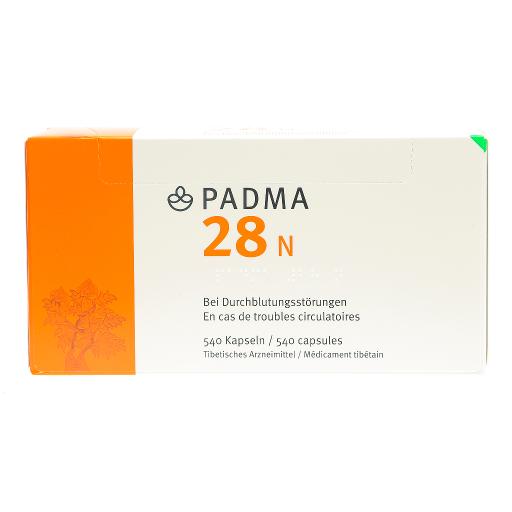 Padma 28 N Kapseln, bei Durchblutungsstörungen | abilis.ch