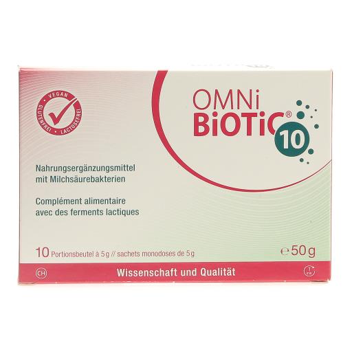 Omni-Biotic 10 ist ein Nahrungsergänzungsmittel. | abilis.ch