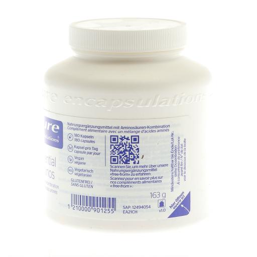 Pure Encapsulations Essential Aminos, vegan | abilis.ch