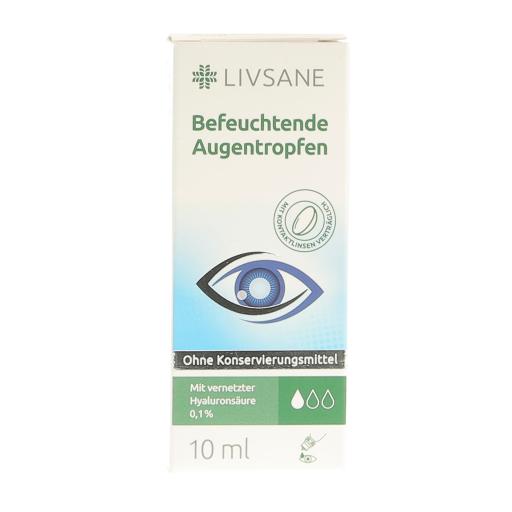 Livsane befeuchtender Augentropfen, trockene Augen | abilis.ch