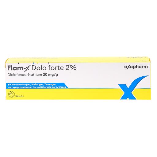 Flam-X Dolo forte Gel, Schmerzen und Entzündungen | abilis.ch